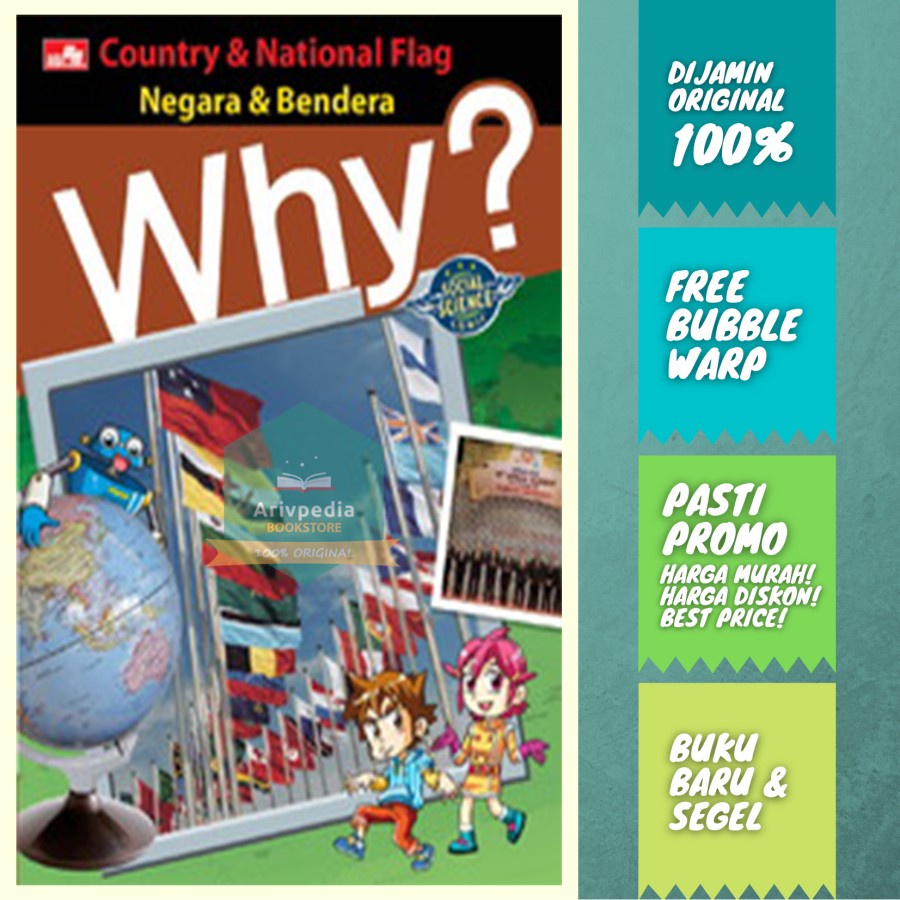 Why? Country & National Flag - Country & Flag (Seal, Original) | Shopee ...