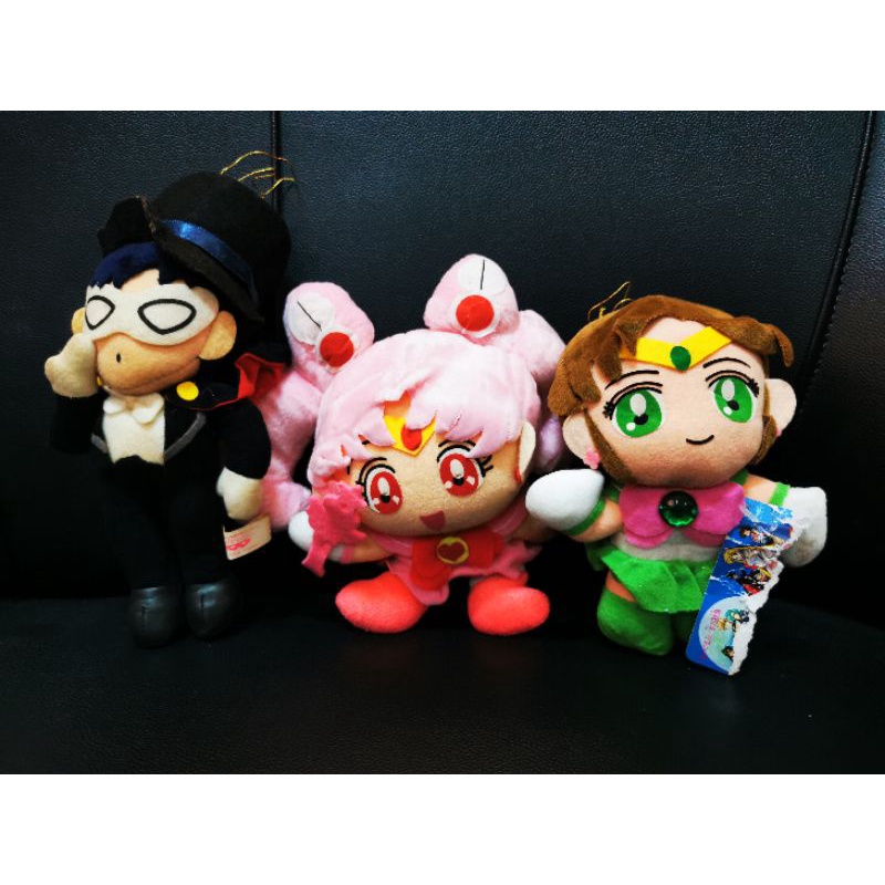 Sailormoon Plush Bundle (Tuxedo Mask, Chibiusa, Sailor Jupiter ...