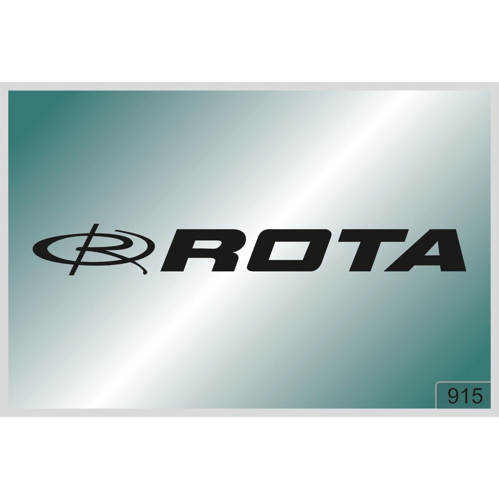 (2Pcs) ROTA stickers - HIGH QUALITY DECALS 95 | Shopee Philippines