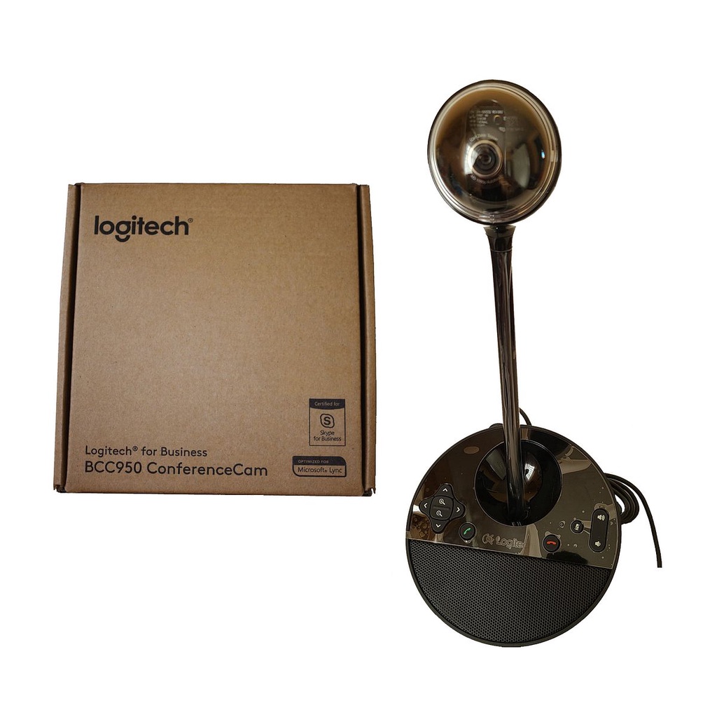 Logitech BCC950 ConferenceCam Video Conferencing All-In-One Webcam (UK ...