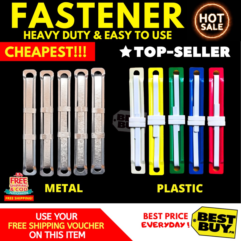 Paper Fastener 7cm - Plastic & Metal Fastener CHEAPEST | Shopee Philippines