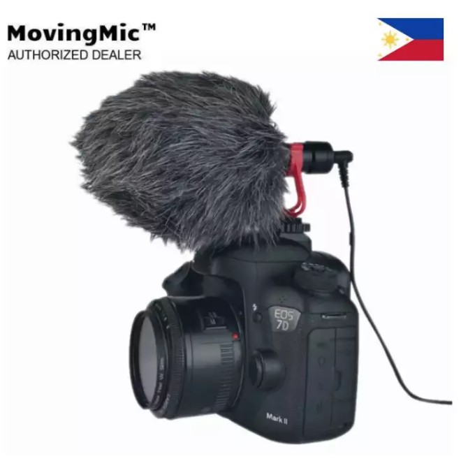 Moving Mic™ MovingMic Camera Mic Video Recording Microphone for DSLR ...
