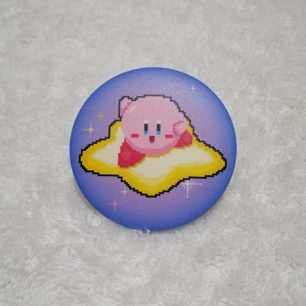 Pixel Kirby Button Pin | Shopee Philippines