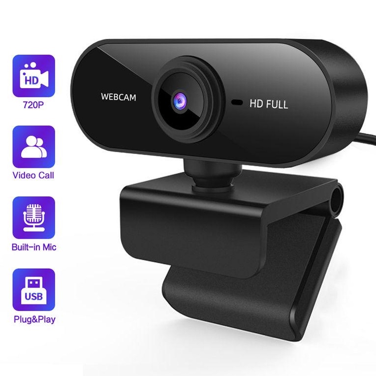 1080P Video Chat Recording Webcam USB 2.0 Full HD Camera Speed Plug ...