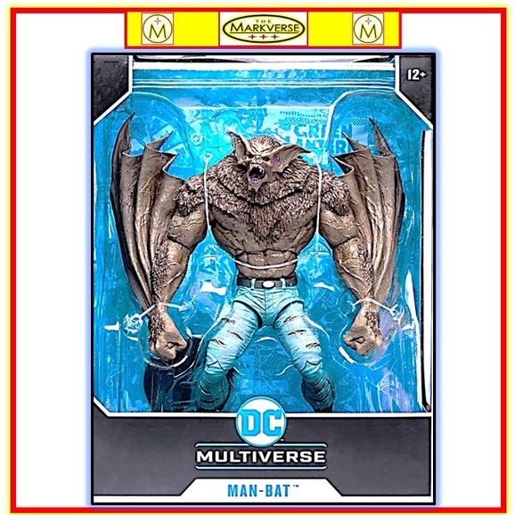 (In Stock) McFarlane MAN-BAT (DC Rebirth) DC Multiverse (Man Bat ...