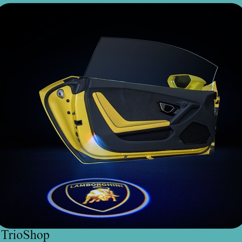 #96 Lamborghini 2Pcs Car Door Sensor Light welcome Wireless ...