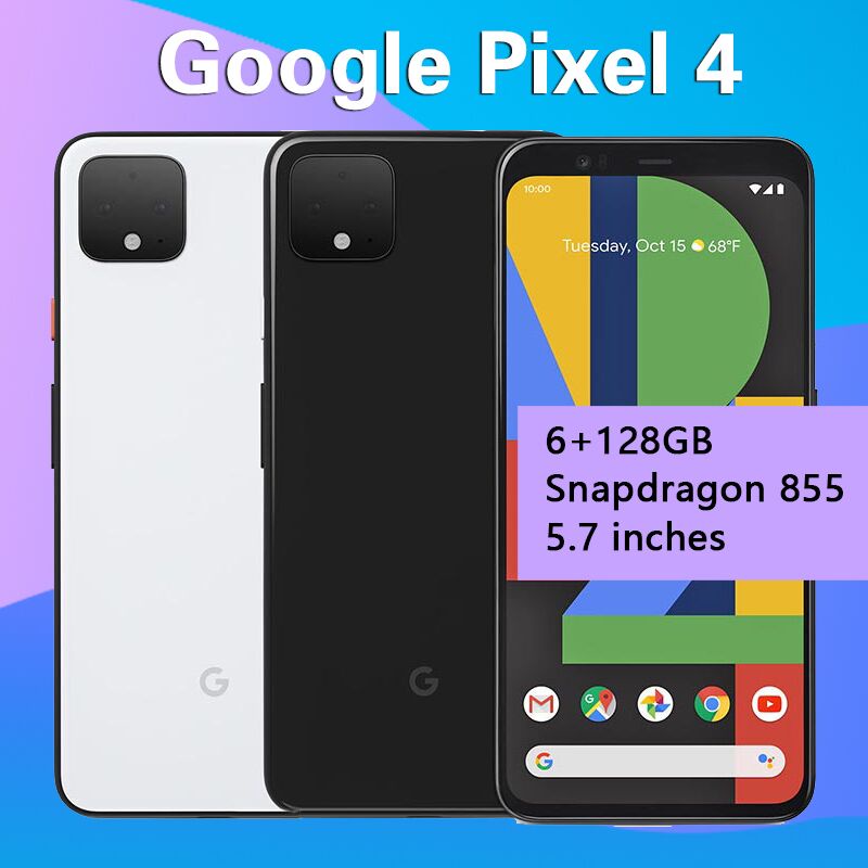 Google Pixel 4 Android Octa Core 6+128GB RAM Original Original Phone 5. ...