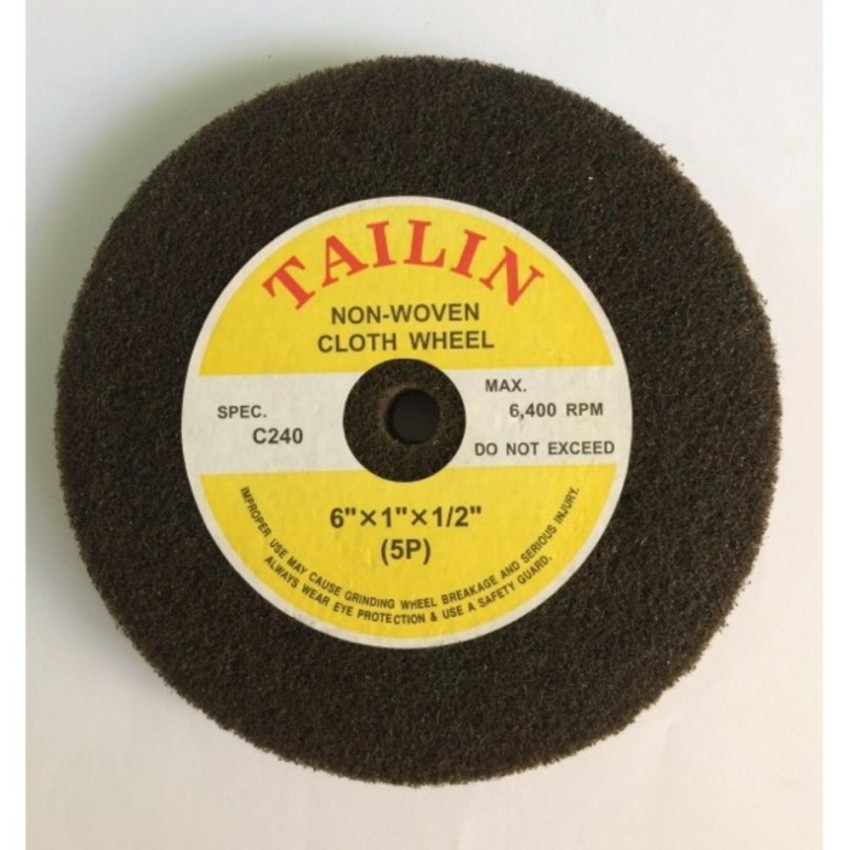Tailin NON-WOVEN CLOTH WHEEL 6x1x1/2 (5P) | Shopee Philippines