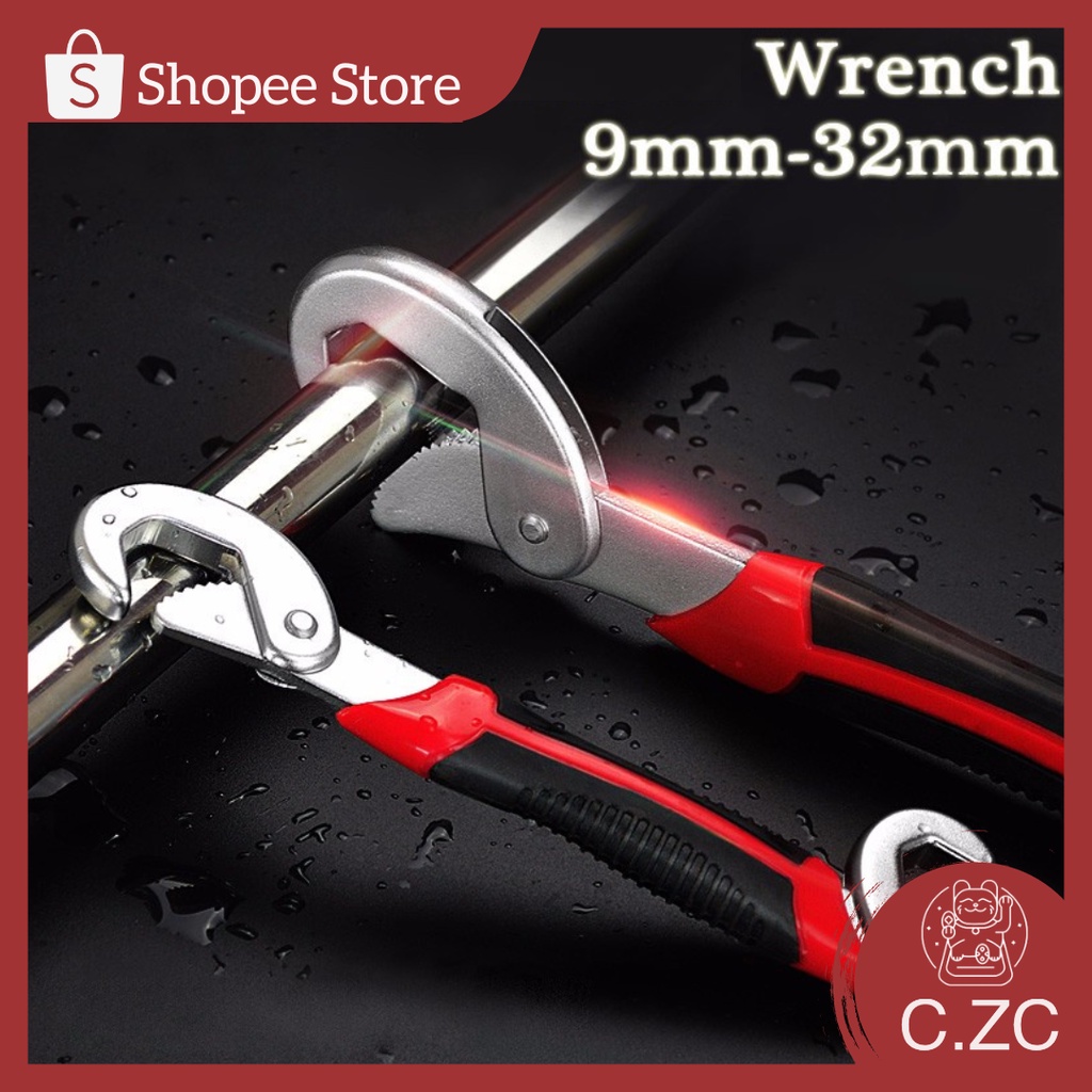 CZC 2PCS Quick Snap and Grip Universal Wrenches / Multi Function ...