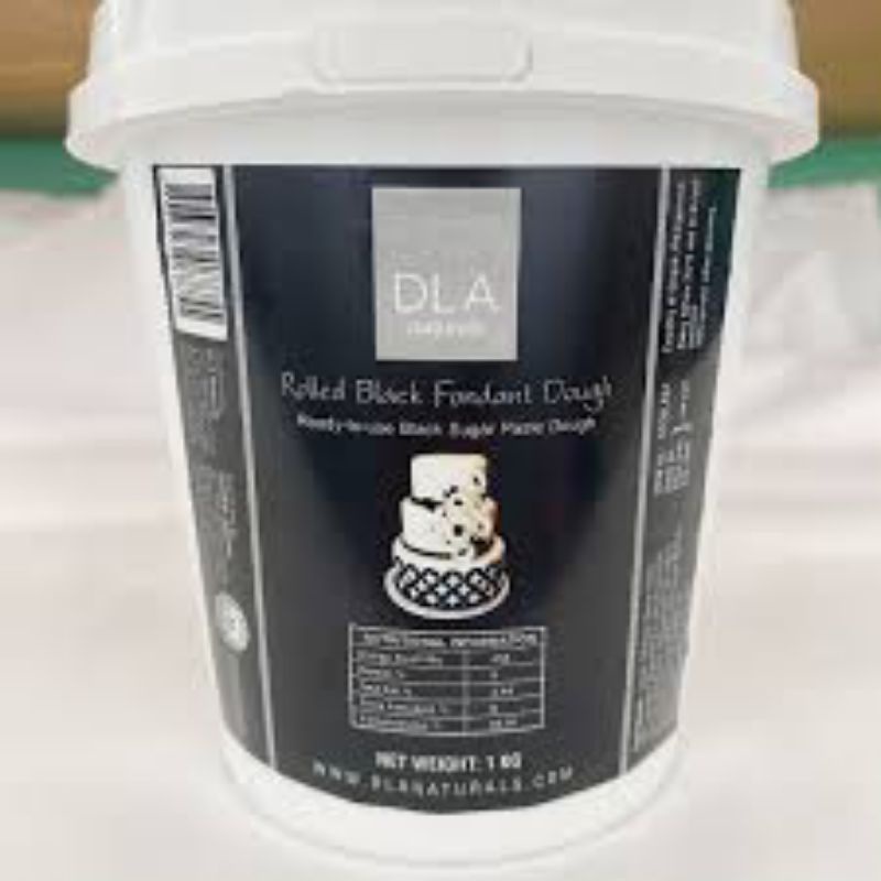 DLA Rolled Fondant Black 1kg | Shopee Philippines