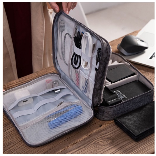 COD Organizer sleeve pouch storage ipad bag Portable Travel Storage USB ...
