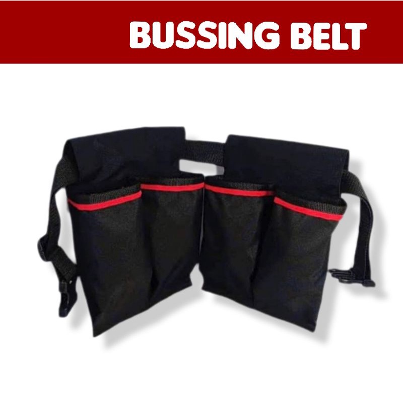 1 POCKET to 5 POCKETS Bussing Belt (PURE FABRIC NO BAKBAK) Janitorial ...