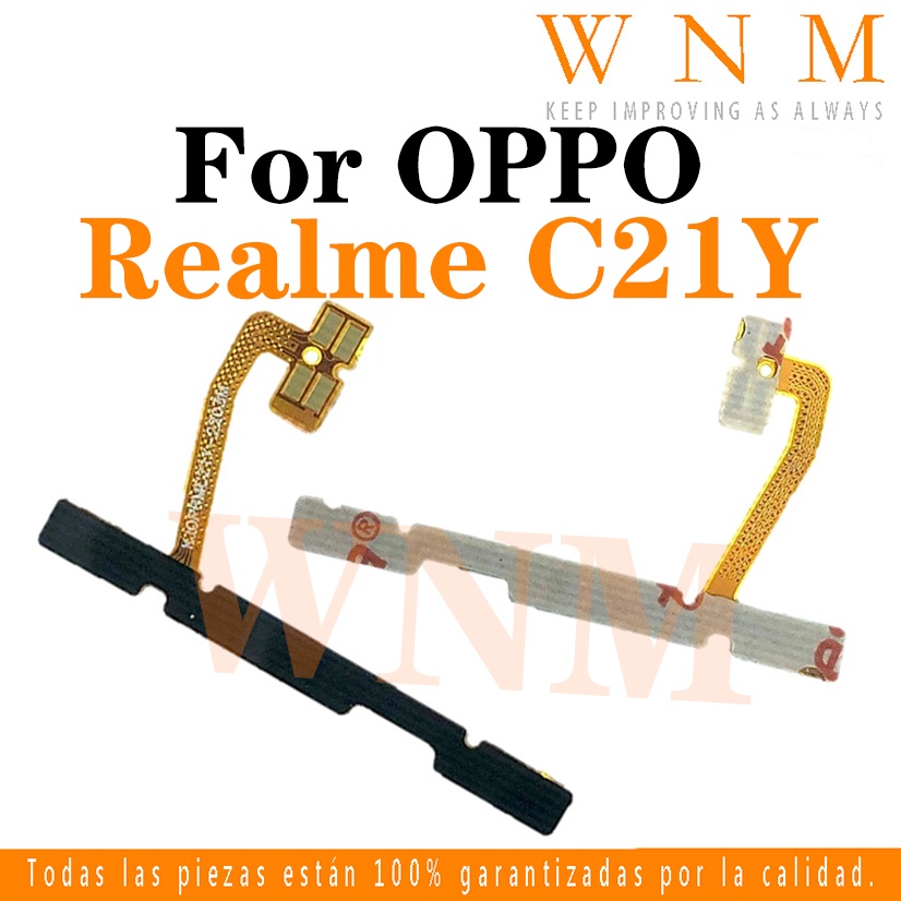 For OPPO Realme C21Y RMX3261 RMX3263 Flex Cable Volume Power On/off ...