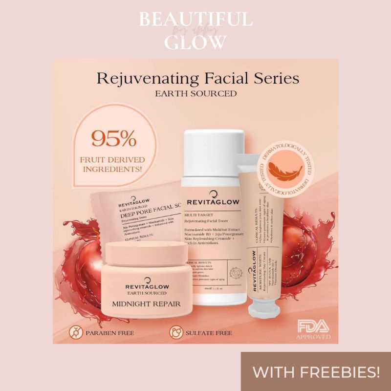 Revitaglow Rejuvenating Facial Series | Shopee Philippines