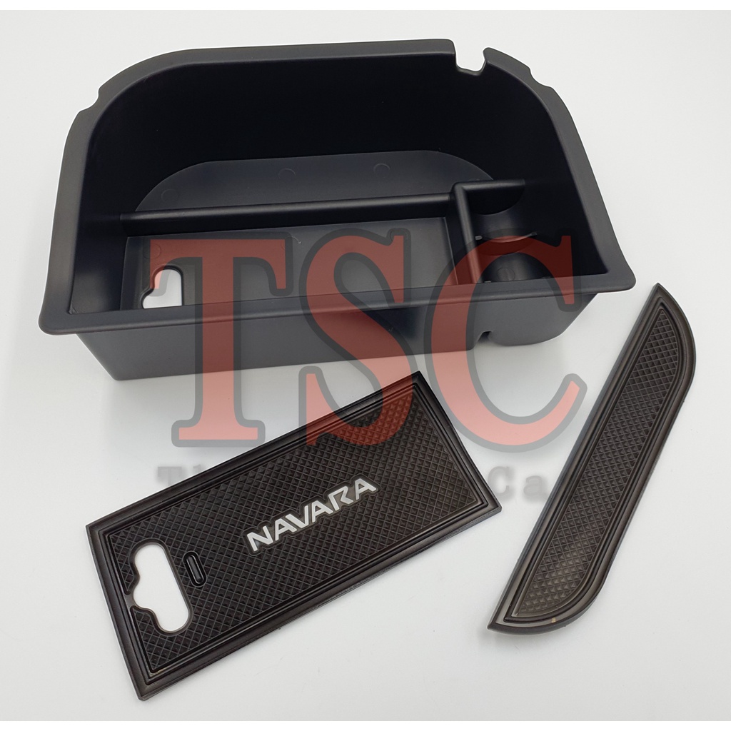 Center Console Secondary Storage Organizer for Nissan Navara NP300 ...