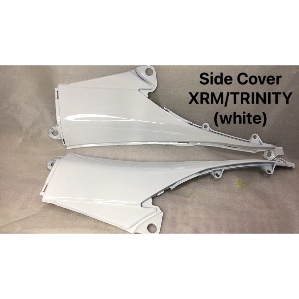Side Cover Xrm / Trinity (Black / Red /White / Blue) | Shopee Philippines