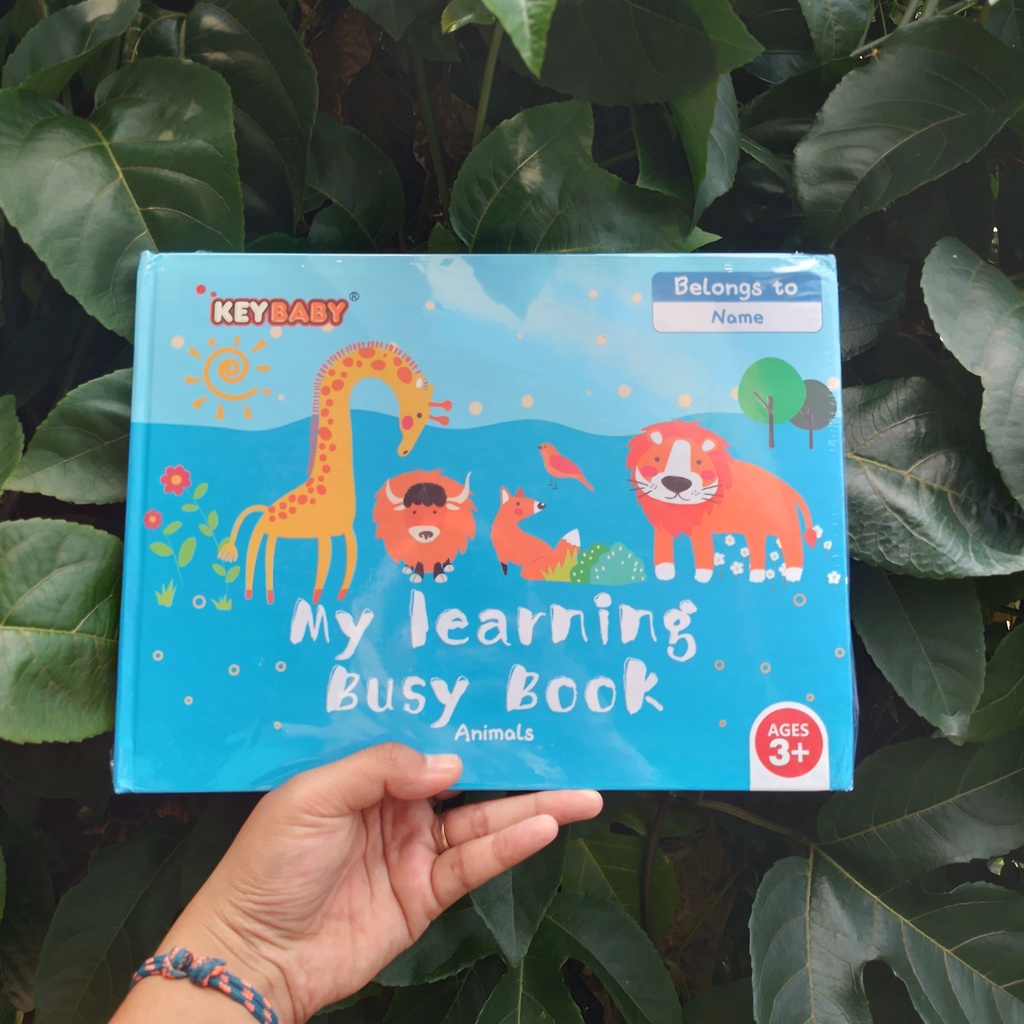 My Learning Busy Book Animals | Shopee Philippines