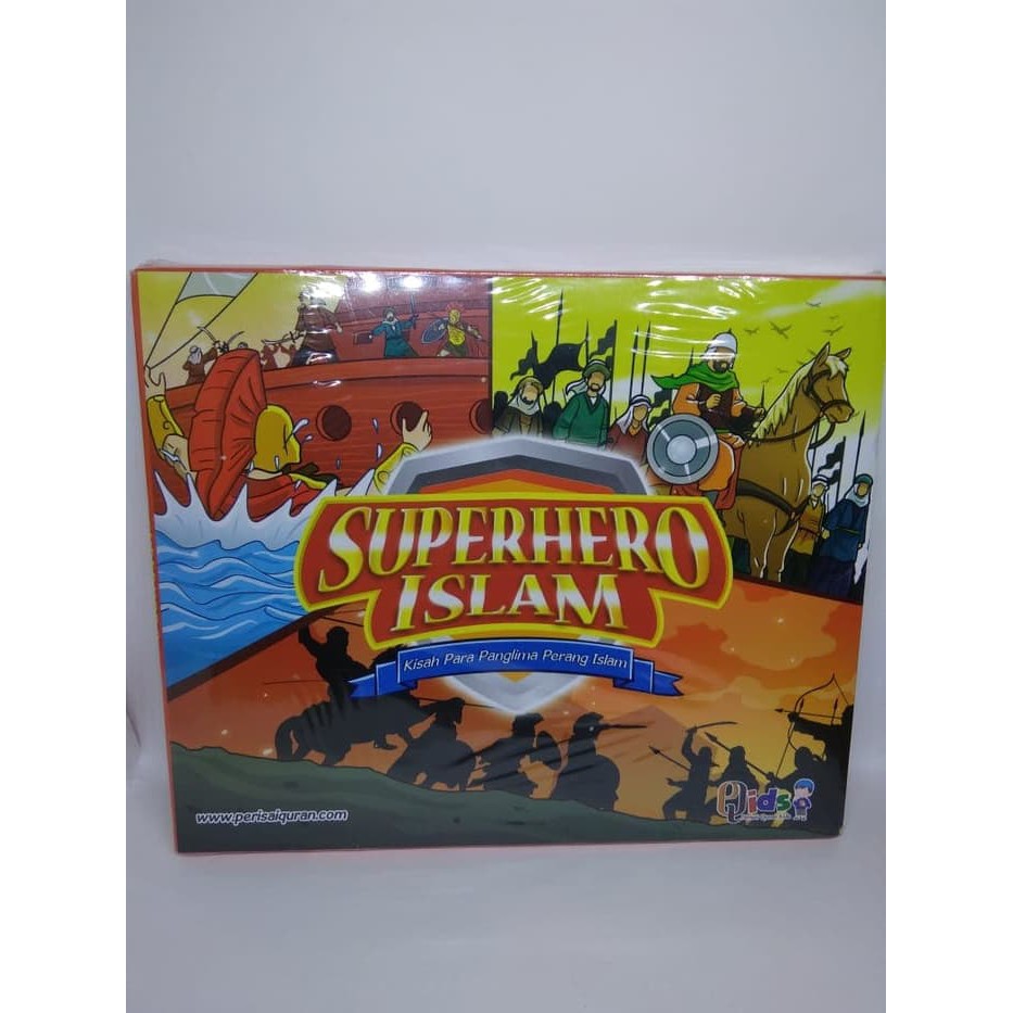 Islamic Comics Color Islamic Superhero Stories Of Warlords 5 Books ...