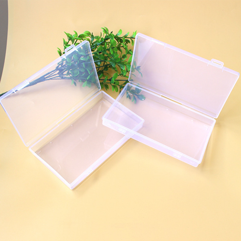 Transparent Parts Box Rectangular Plastic Transparent Mini Container ...