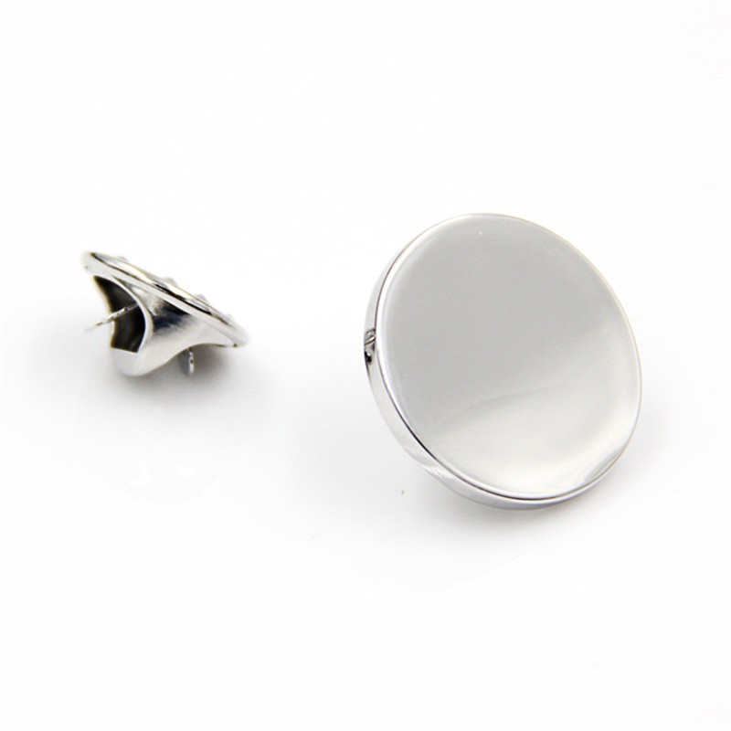 Personalized Men's Copper Brooch Collar Needle Pin Custom Engraving ...