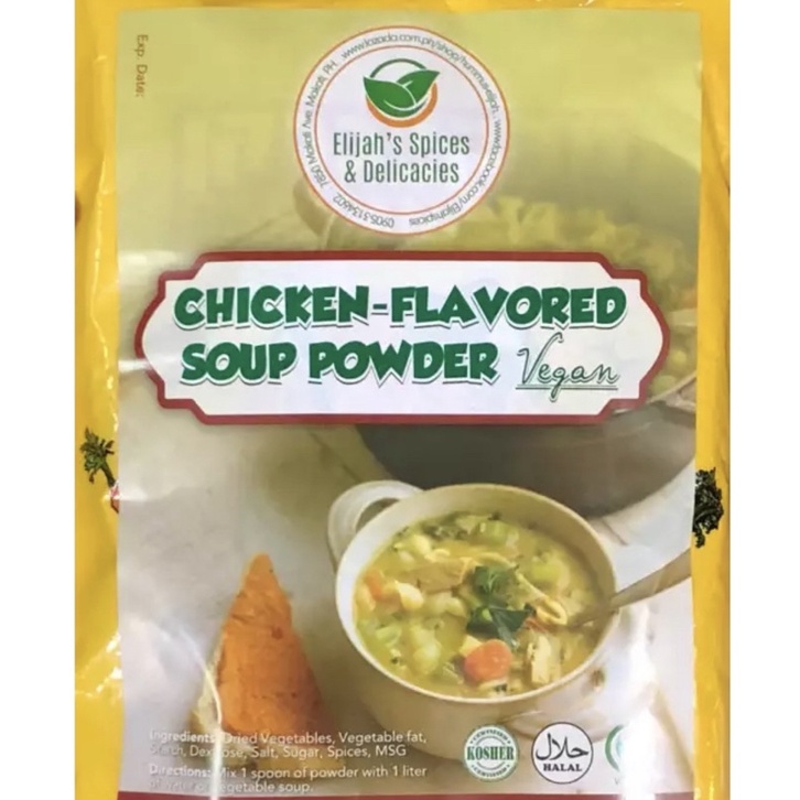 Vegan Chicken Flavored Soup Powder- 1Kg | Shopee Philippines