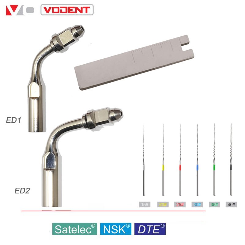 ED1 ED2 Ufile Endo wrench Torque Dental Scaler Endodontics Tip For SATELEC DTE NSK | Shopee ...