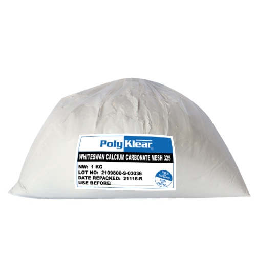 POLYKLEAR Whiteswan Calcium Carbonate Mesh 325 1Kg | Shopee Philippines