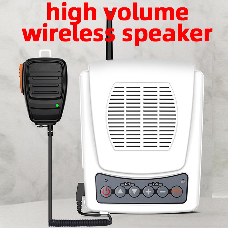 Two Way Wireless Intercom Loudspeaker Walkie Talkie Wireless Speakers ...