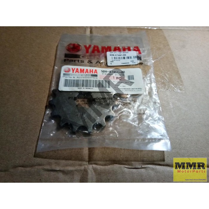 Original Yamaha Vega Z / ZR Gear / Front Gear | Shopee Philippines