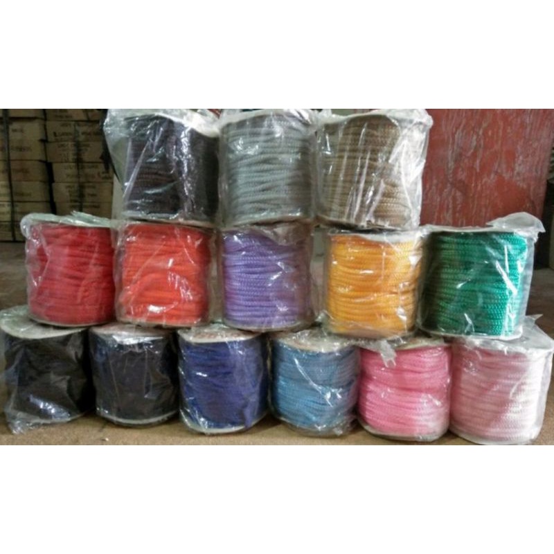 6mm Japan Cord Nylon Cord Craft Cord Polyester Braided Sling Cord per ...