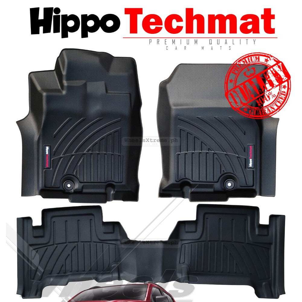 Isuzu DMAX 2012-2023 Hippo Techmat Pro Serries Floor Liner Deep Dish ...