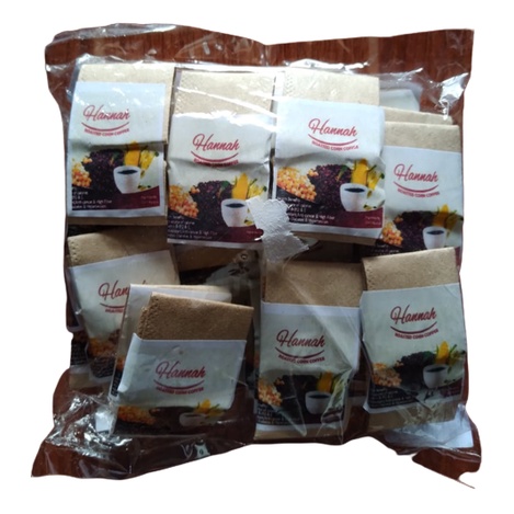 Hannah’s Pure Roasted Corn Coffee 25 sachets in Pack | Shopee Philippines