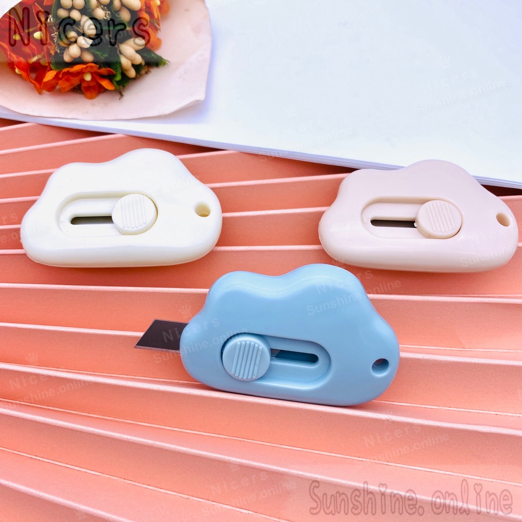 Cute Art Knife Mini Cutter knife Parcel Art Cutter Stationary Office ...