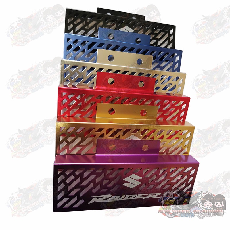 LJ Motorcycle Oil Cooler Alloy Radiator Cover Raider 150 Carb Type ...