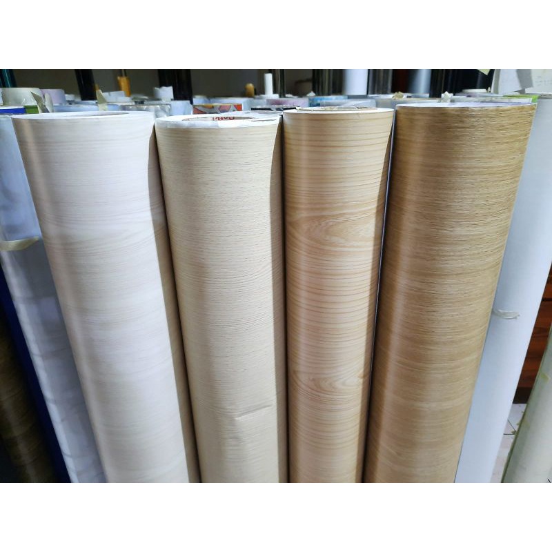 KAYU Hpl STICKER/HPL Wood MOTIF/Plywood Coating Table Wall Door ANTI ...