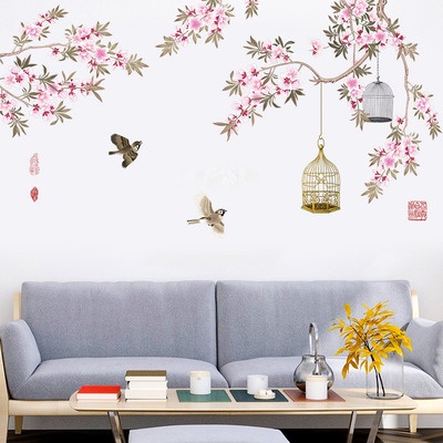 wall sticker adhesive wall decor stickers home decor GS9314-AB | Shopee ...