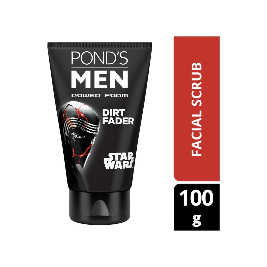 Ponds Men Power Foam Dirt Fader 100g / Facial Wash Soap 100g | Shopee ...