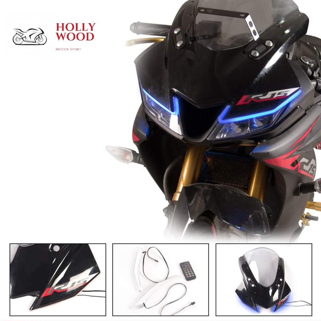 YAMAHA R15 V3 FRONT RUNNING LIGHT LED SHARK POWER YAMAHA R15V3 LED ...