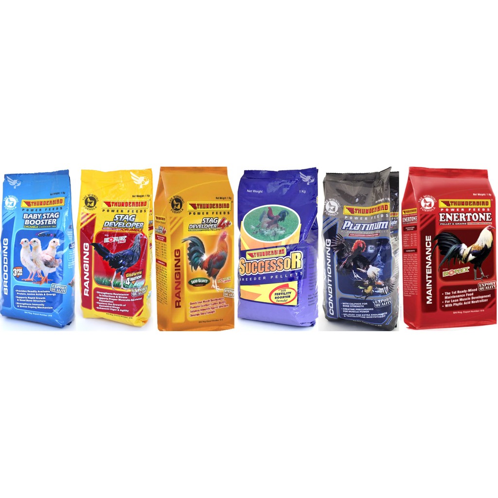 Thunderbird (Enertone, Platinum, Baby Stag Booster, Stag Developer ...