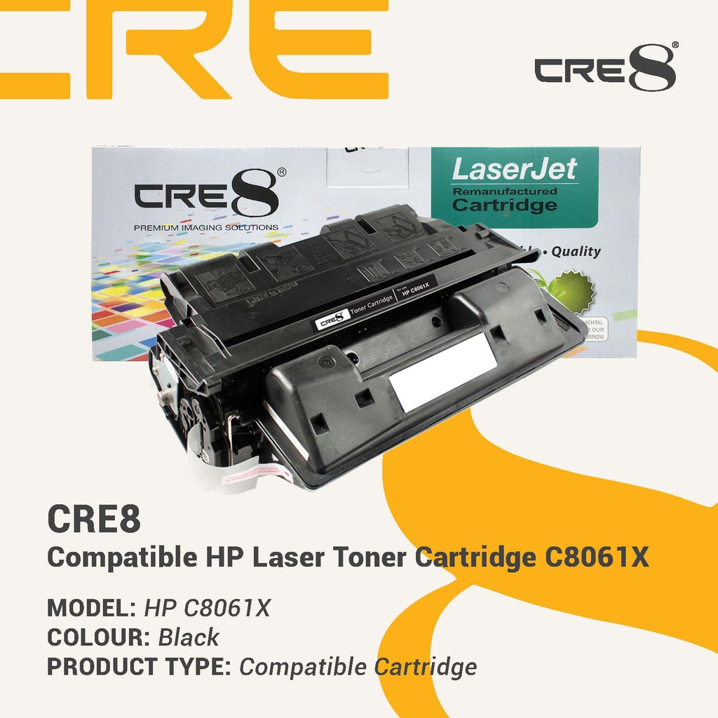 C8061X HP Mono Laser Toner For HP LaserJet 4100 / HP LaserJet 4100 MFP ...
