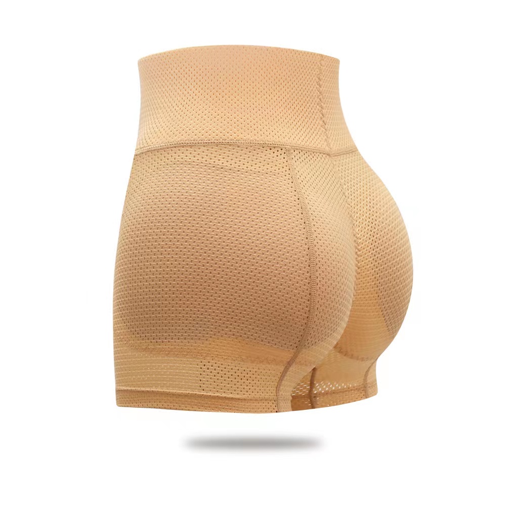 Women High Waist Padded Fake Butt Padding Panty and Hips Enhancer Body ...