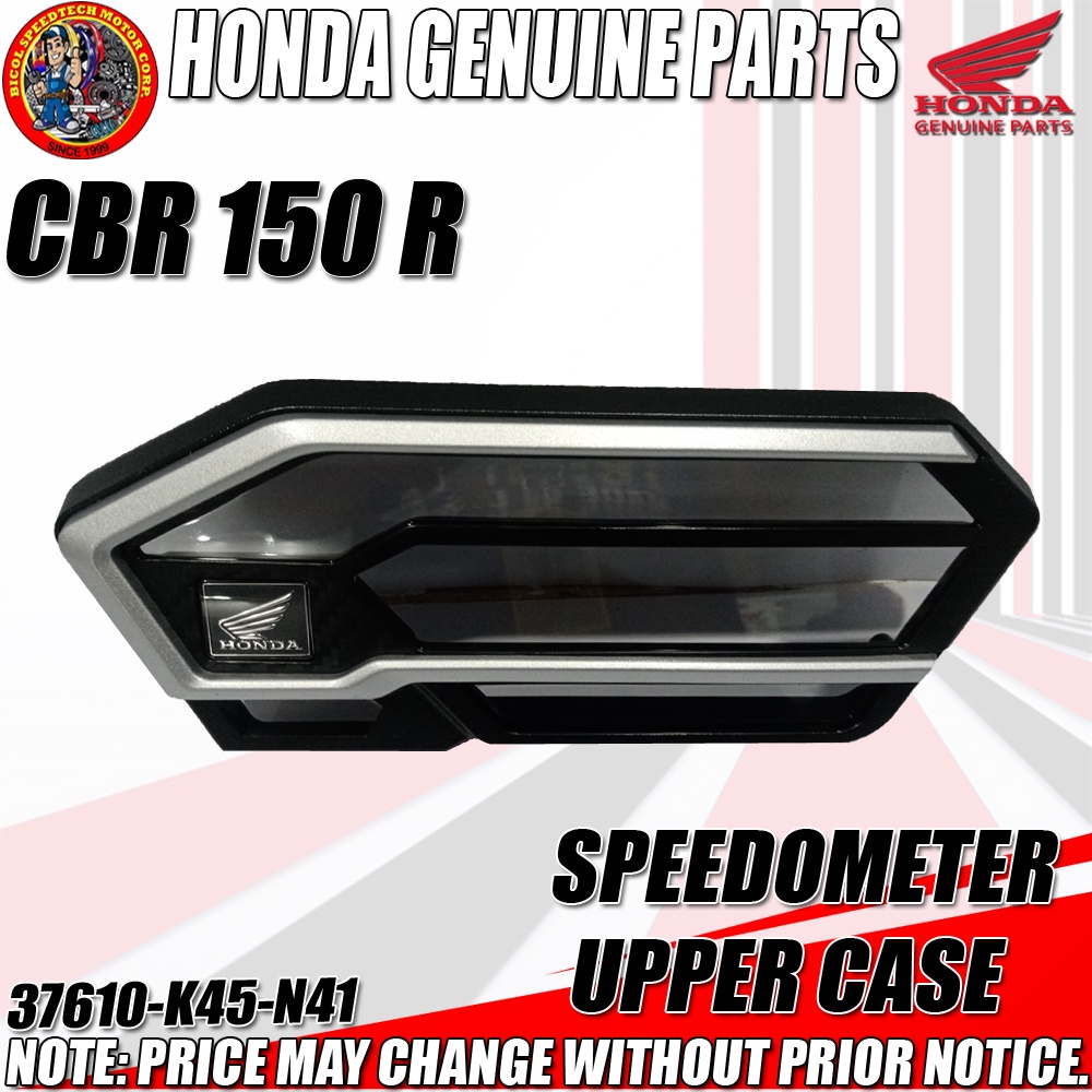 CBR 150R SPEEDOMETER UPPER CASE (HPI) (GENUINE: 37610-K45-N41) | Shopee ...