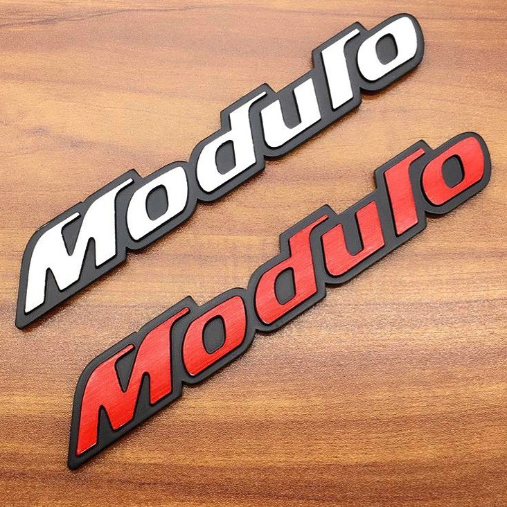 1pcs MODULO Car Side Rear Emblem Stikcer Decal Honda Type R | Shopee ...