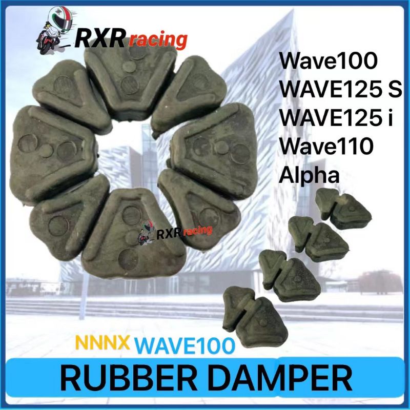 Rubber damper For XRM Sniper Shogun HD3 Bajaj X4 Wind125 YAMAHA Sonic ...