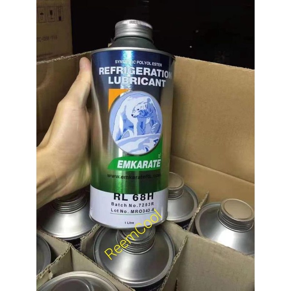 Emkarate Oil RL68H 1 Liter Refrigeration Lubricant | Shopee Philippines