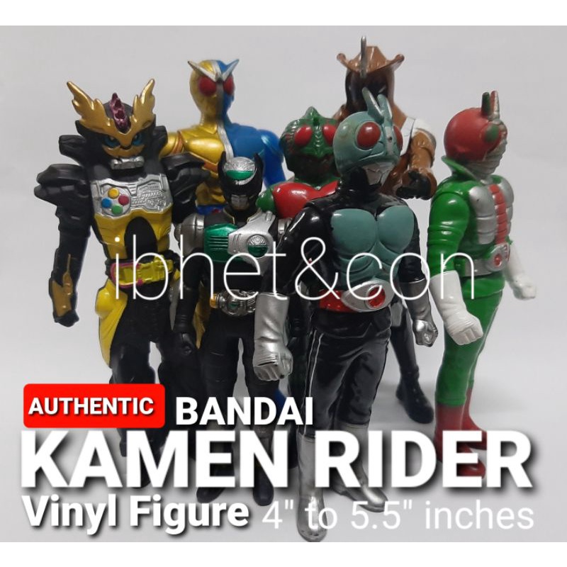 Bandai Kamen Rider Vinyl Figures 4" to 5.5" inches | Shopee Philippines