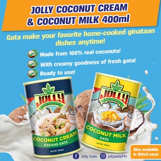 Jolly Coconut Cream 400ml x 2 | Shopee Philippines