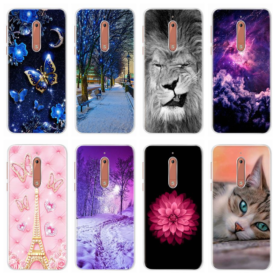 Nokia 5 Case Nokia5 2017 TA-1024 TA-1053 TA-1044 Phone Cases Soft ...
