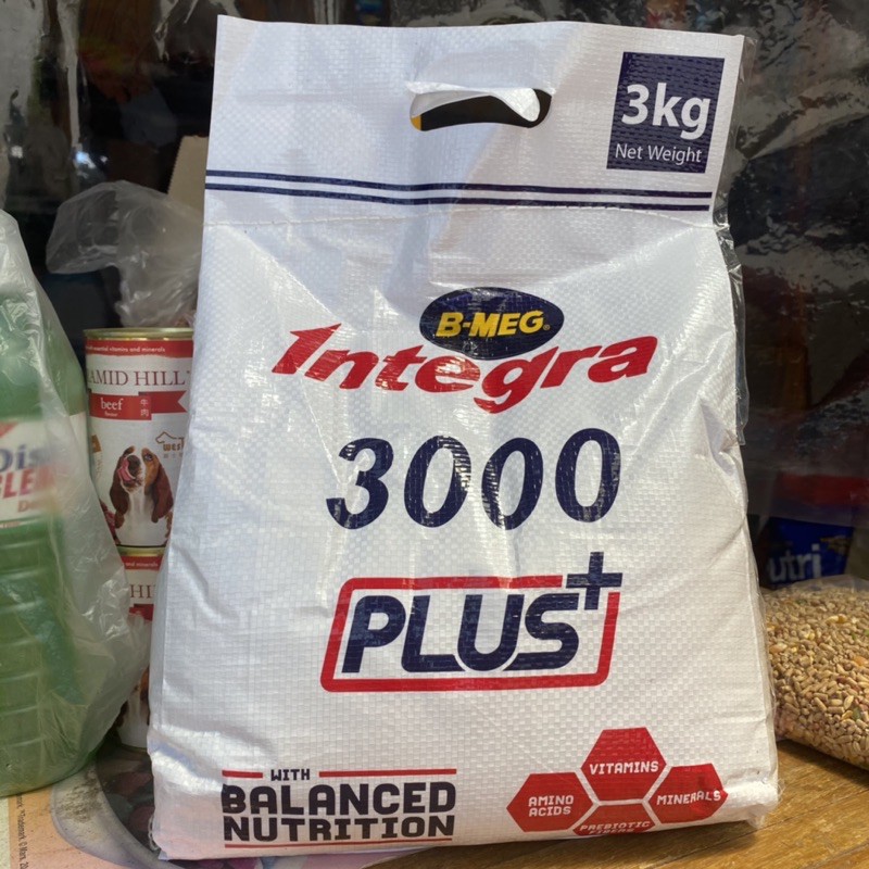 Integra 3000 plus (hamster, guinea pock or chicken food) | Shopee ...