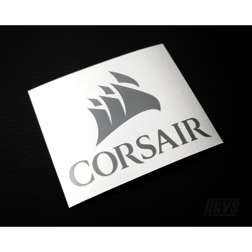 Corsair logo sticker / cutout vinyl sticker | Shopee Philippines